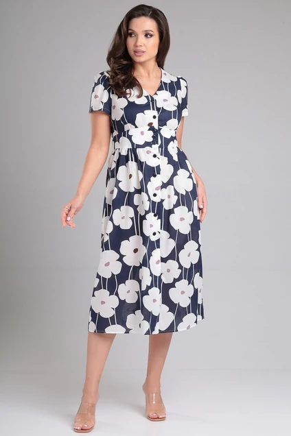 *Платье 16400 цветы LeNata купить в интернет магазине Велесмода